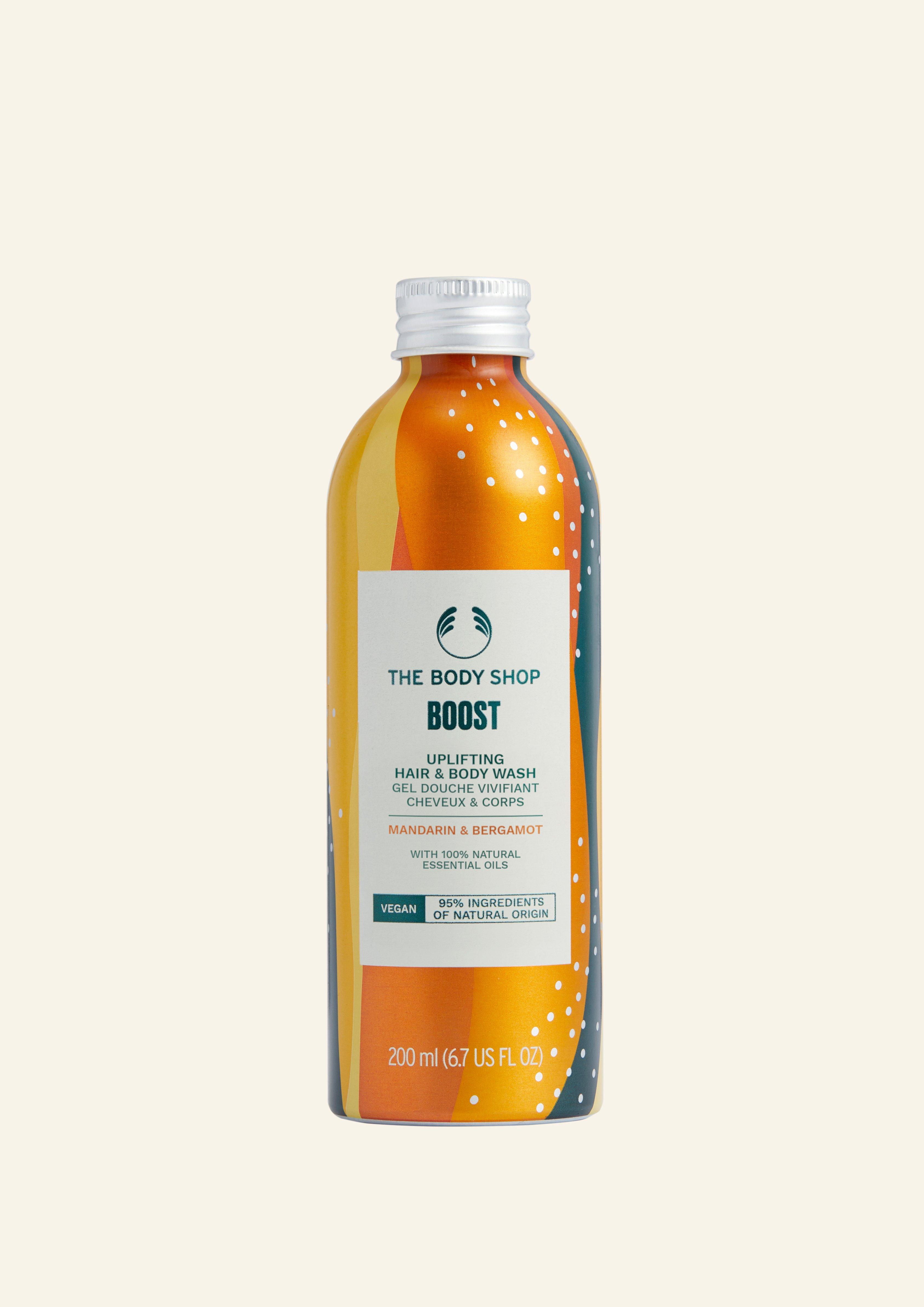 Bergamot shower gel body shop store