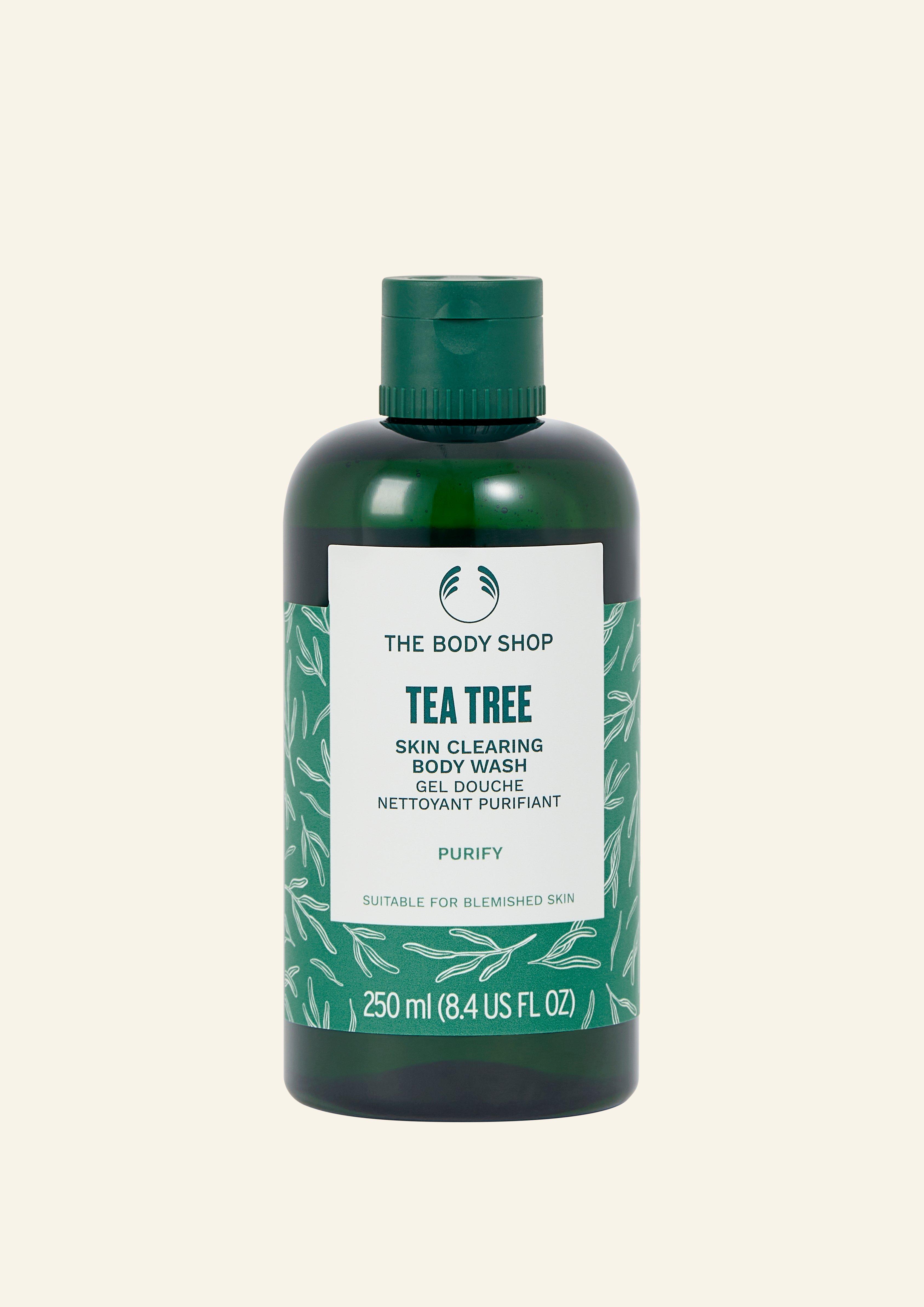Tea Tree Body Wash Tea Tree Shower Gel The Body Shop