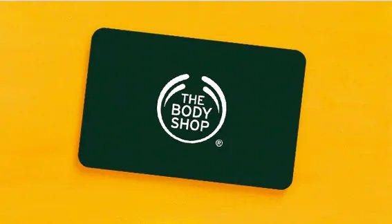 Body shop e gift card store